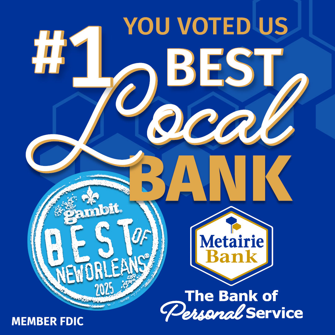 Best Local Bank | Metairie Bank